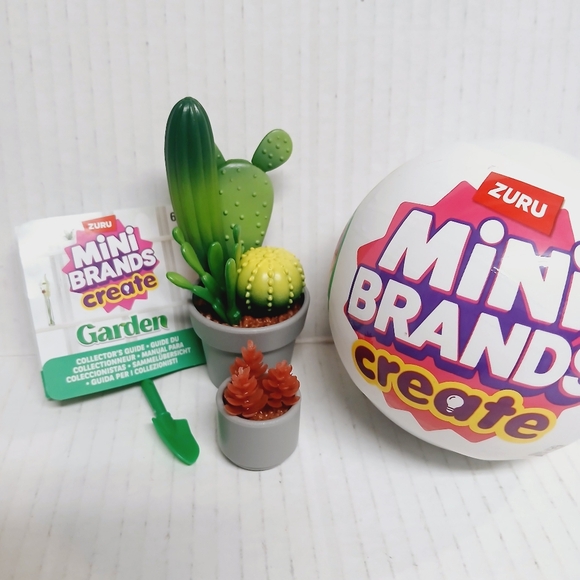 Zuru | Toys | Zuru Mini Brands Create Garden Cactus Plant With ...